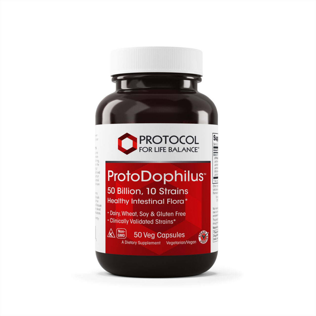 ProtoDophilus™ 50 Billion, 10 Strains - Protocol for Life Balance