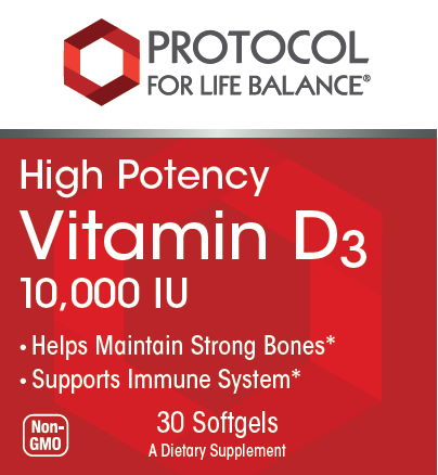 Vitamin D3 10,000 IU High Potency 30 softgels 10,000 IU (250 mcg ...